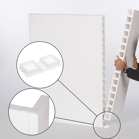 Straight Partition Wall with Door | Free Shipping | ⭐️ 4.8 Rating ...