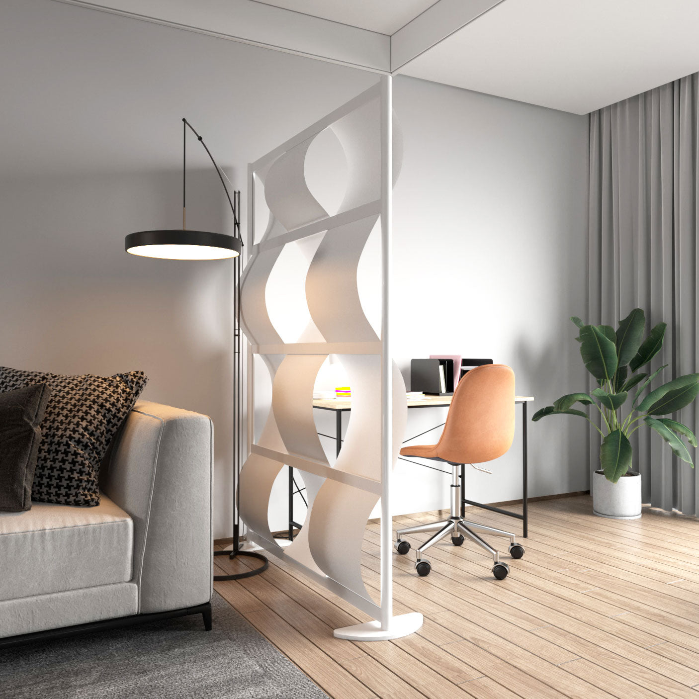 Affluent Flow Room Divider | Free Shipping | DIY Assembly – Room ...